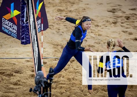 Munich Katja Stam L And Raisa Schoon During The Bronze Medal