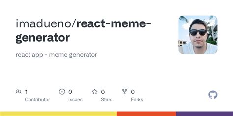 GitHub Imadueno React Meme Generator React App Meme Generator