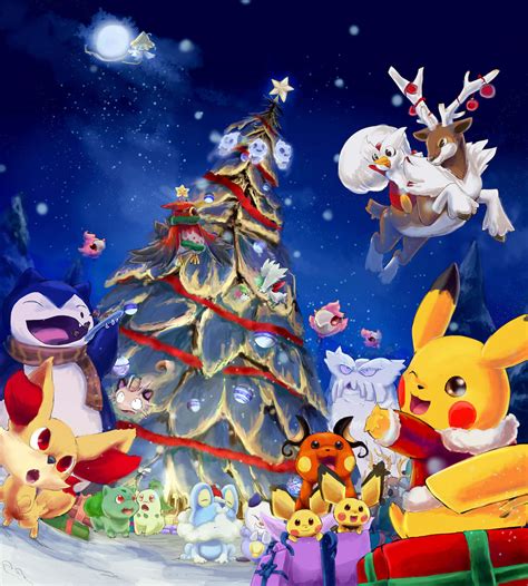 100 Pokemon Christmas Wallpapers