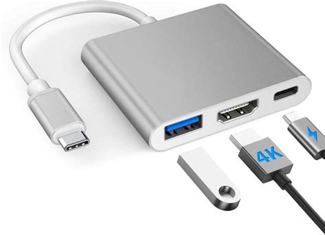 Usb C To Hdmi Multiport Adapter Wusb 30 And Pd 100w Quick