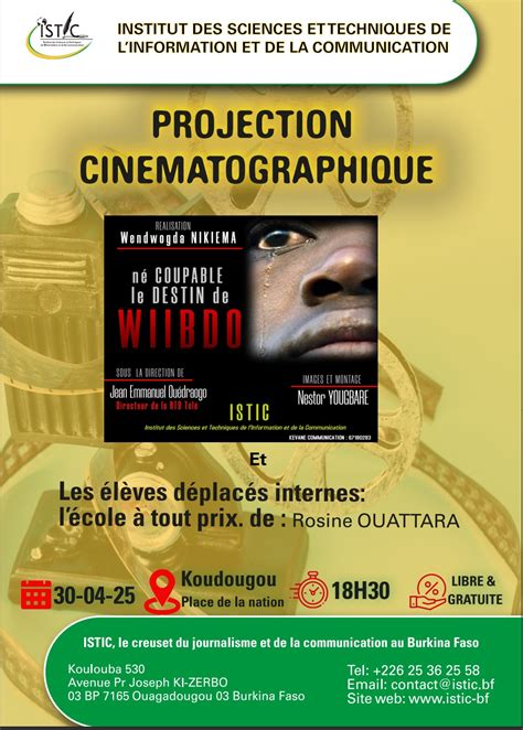 Listic Présente Son Savoir Faire à Koudougou Istic Burkina