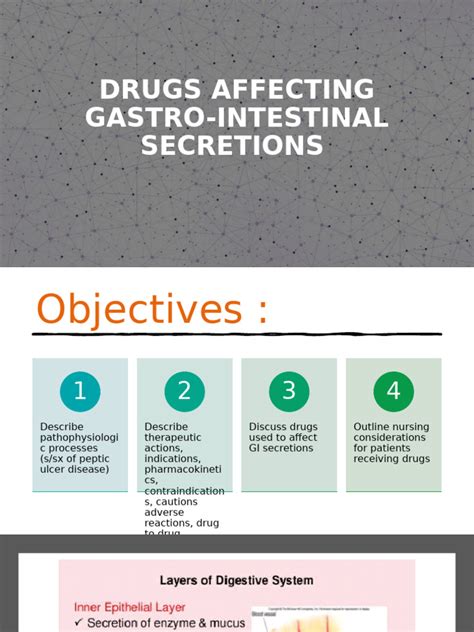 Gi Secretions Drugs And Nursing Considerations Pdf Clinical Medicine Gastroenterology