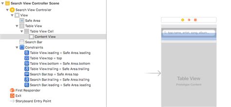 xcode issue working with uitableview prototype cell in storyboard