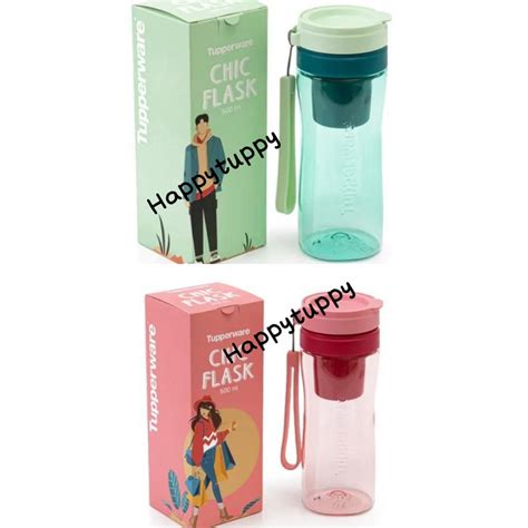 Tupperware Chic Flask 500ml 1pc Shopee Malaysia