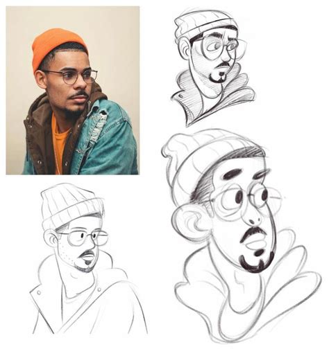 Real Life Cartoon Characters Drawings