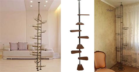 Напольная подставка для цветов: металлическая, деревянная, виды ...