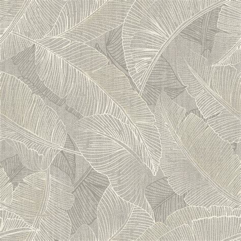 Grey Leaf Design Wallpaper At Tyler Alford Blog