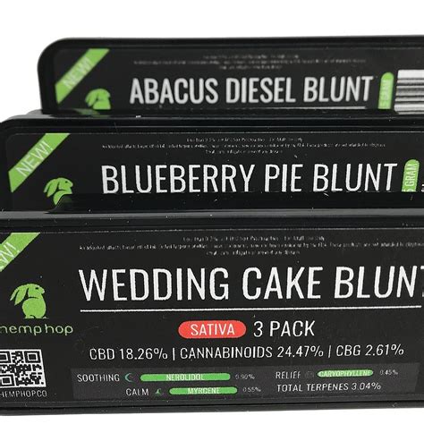 Hemp Hop 3 Pack Blunts Leafly