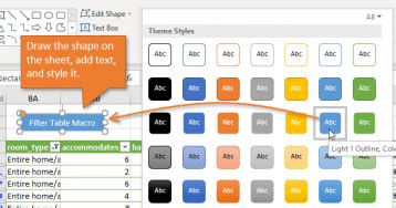 How To Create Macro Buttons In Excel Worksheets Excel Campus