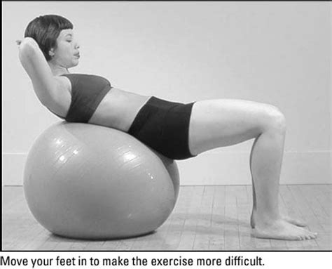 Exercising With A Fitness Ball Dummies