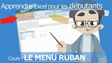 Le Menu Ruban Dexcel Excel Formation