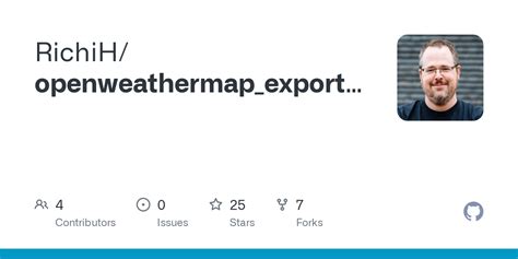 Github Richih Openweathermap Exporter