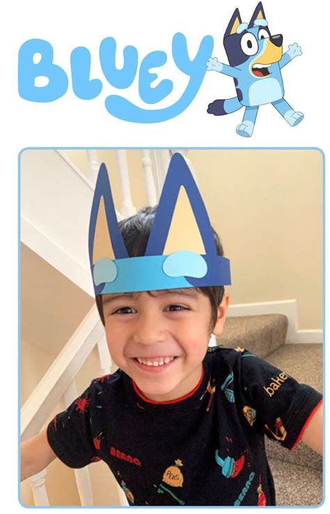 Headband Bluey Bluey And Bindo Ears Hats Dressup Party And Play