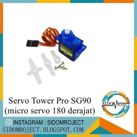Jual Motor Servo Tower Pro SG90 Micro Servo 180 Derajat Di Seller Sparepart Medis Rangkah