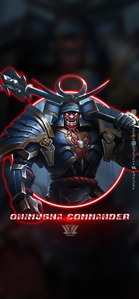 Onimusha Commander Mlbb Wallpaper By Efforfake On Deviantart