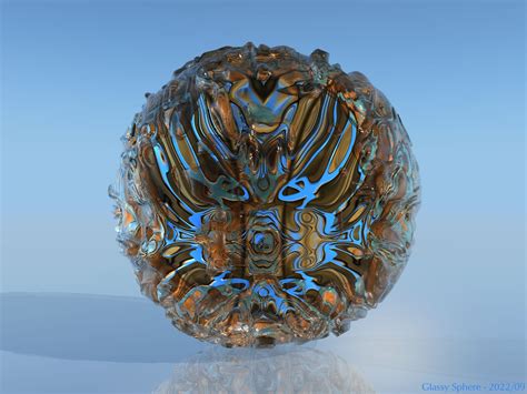 Glassy Sphere By Brycehoro