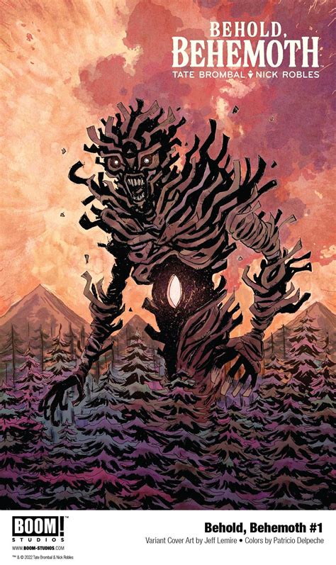 Behold Behemoth 1 First Look Boom Studios