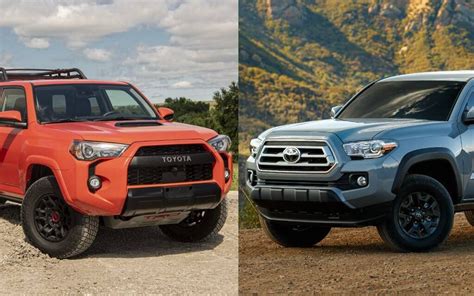 Toyota 4runner Vs Toyota Tacoma 2023 Comparons Les Chiffres 1 11