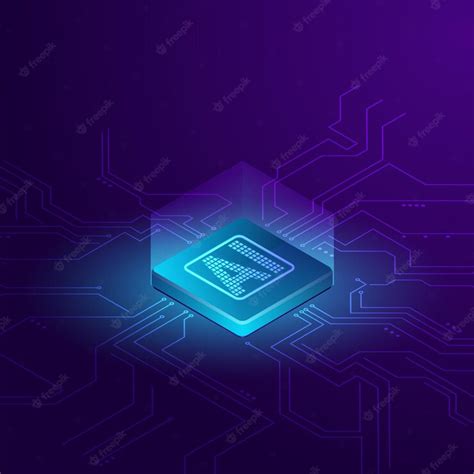 Premium Vector Artificial Intelligence Ai Technology For Digital