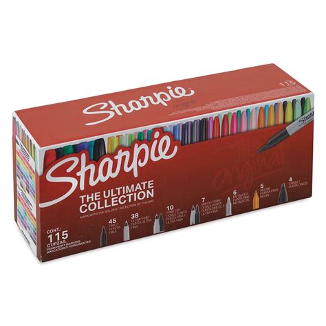 Sharpie The Ultimate Collection Markers Set Of 115 Blick Art