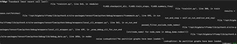 TF Debug Crashes When Nan In Loss Issue Tensorflow Tensorflow GitHub