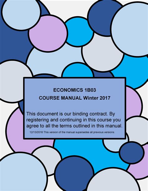 Econ 1b03 Course Outline Warning Tt Undefined Function 32 1