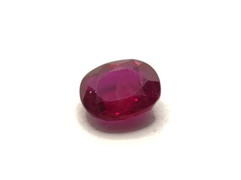 Gwlab Purplish Red Ruby 078 Ct Catawiki