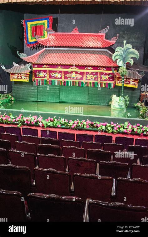 Hanoi Vietnam The Lotus Water Puppet Theater Water Puppetry Is A