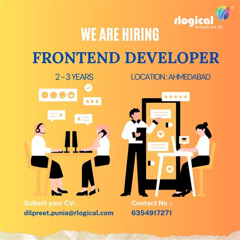 🚀 Join Our Team At Rlogical Techsoft Pvt Ltd As A Frontend Developer