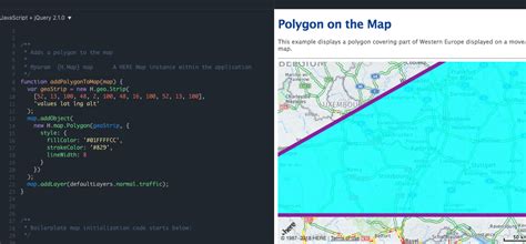 Android And Ios Here Maps Possible To Show Traffic On Top Of Polygon