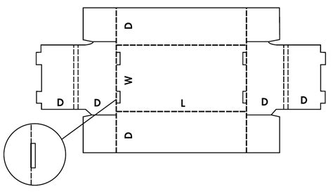Styles Of Corrugated Cardboard Boxes Drawings Layouts And