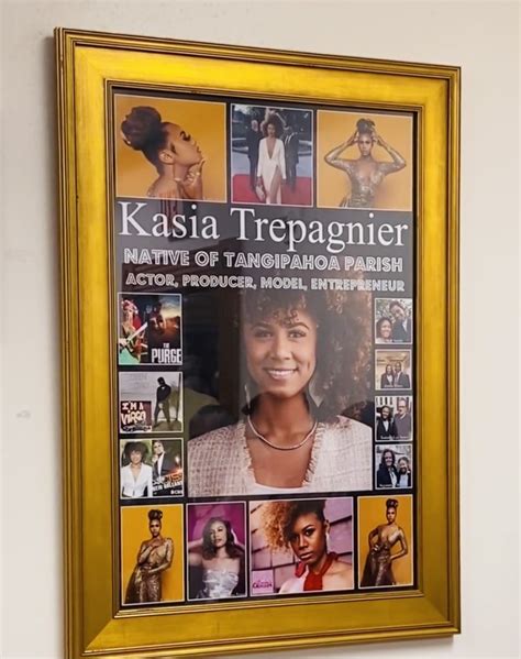 Celebrated Actress Model Entrepreneur ﻿kasia Trepagnier Inducted Into
