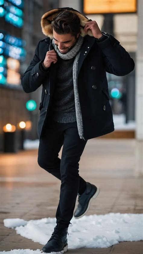 Cold Weather Cool Styles 20 Stylish Mens Winter Outfit Inspirations