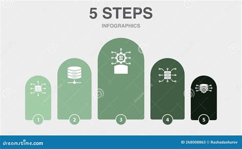 Data Integration Database Data Stock Vector Illustration Of Option