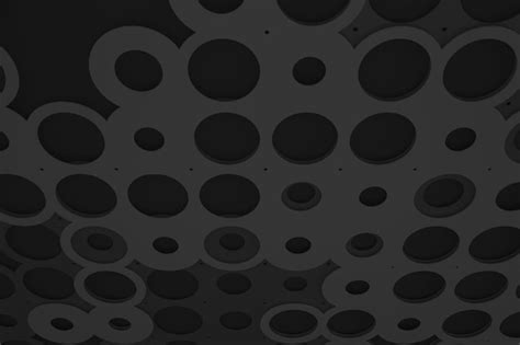 Premium Photo Dark Monochrome Minimal Geometry Background