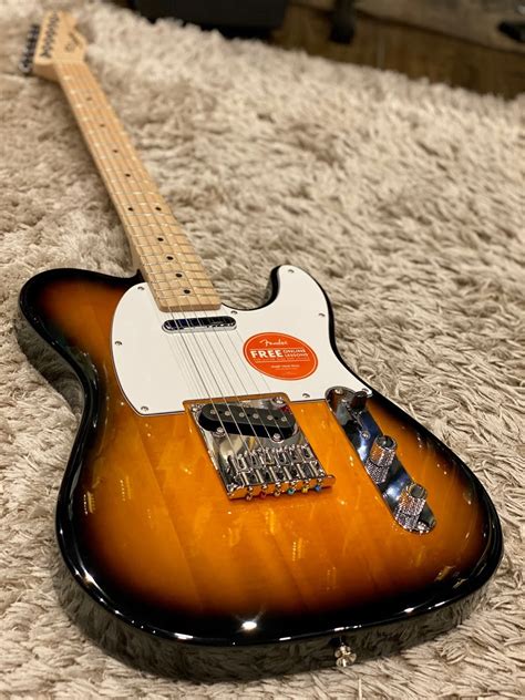 Squier Affinity Telecaster Maple Neck In Two Color Sunburst
