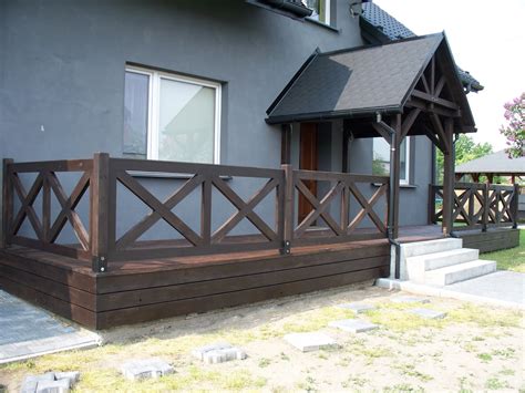 Drewbart Taras Ganekbalustrady