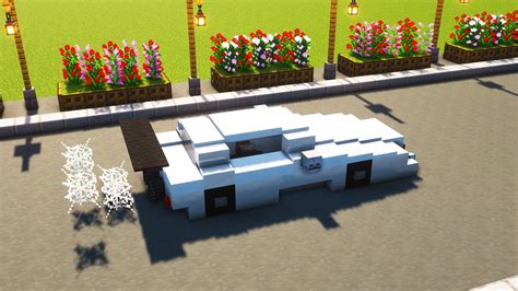 Minecraft Sports Car Tutorial How To Build A Sports Car In Minecraft
