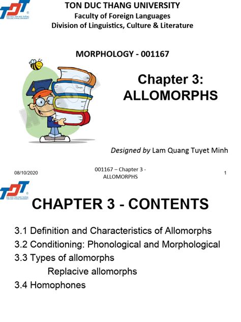 Morphology Chapter 3 Allomorphs Pdf Morphology Linguistics