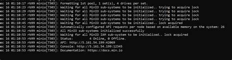 Unable To Deploy In Distributed Mode Works In Standalone Issue Minio Minio GitHub