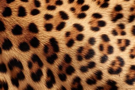 Premium Ai Image Leopard Skin Pattern