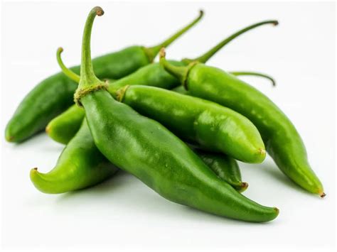 Serrano Chiles Image Identification Guide