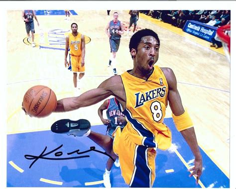 Kobe Bryant Autographed 8x10 Photo Los Angeles Lakers 4635836607