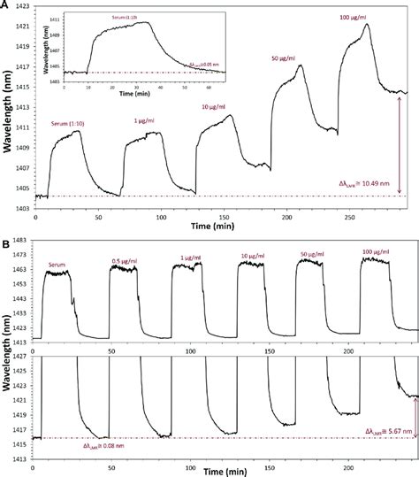 Detection Of Human D Dimer Protein In Human Serum A Sensorgram Of