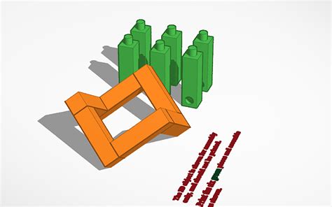 3d Design 3 Point Item Stand Tinkercad