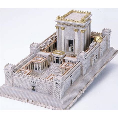 The Second Temple Of Jerusalem Model An Exquisite Replica Of The World