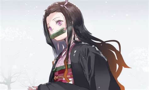 Kamado Nezuko Kimetsu No Yaiba Drawn By Akiha Attract Danbooru