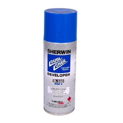 Sherwin Penetrant Remover Developer