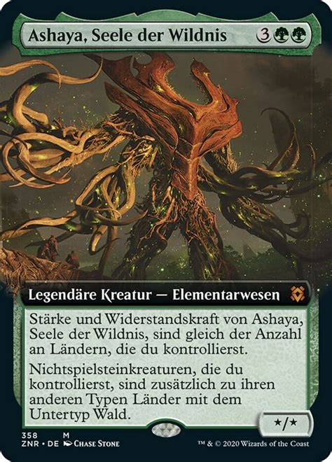 Ashaya Soul Of The Wild · Zendikar Rising Znr 358 · Scryfall Magic