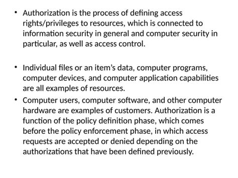 Authorization Patternpptx Power Point S Pptx
